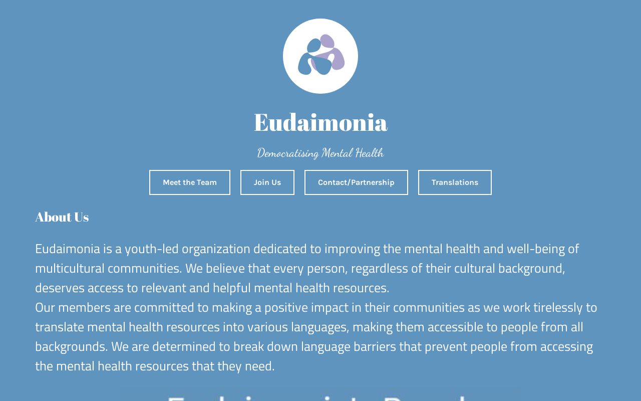 Eudaimonia Official Website